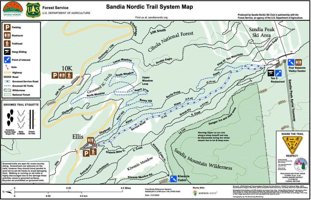 Trails – Sandia Nordic Ski Club