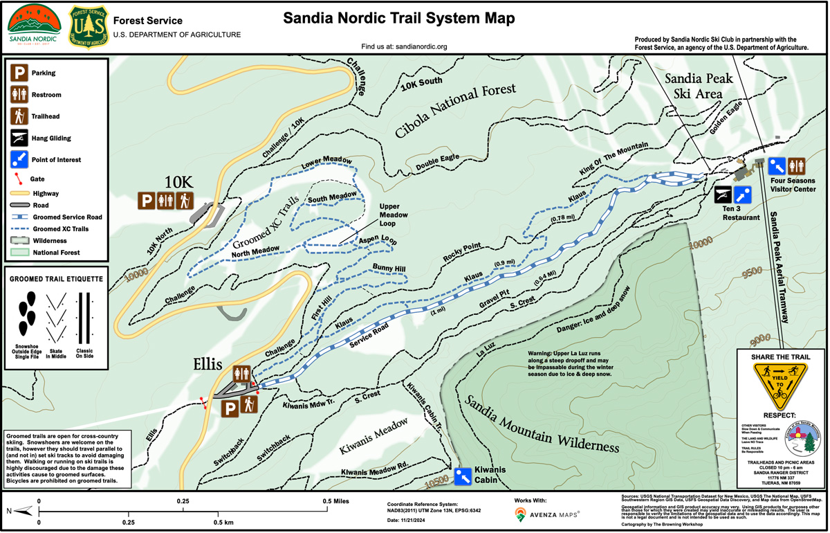 Trails – Sandia Nordic Ski Club